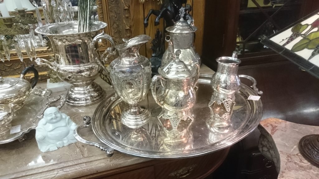 Silver Serving Items - Green's Antiques